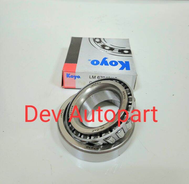 Bearing roda depan bagian dalam LM67048/10 KOYO Kijang 5k/7K | Lazada ...