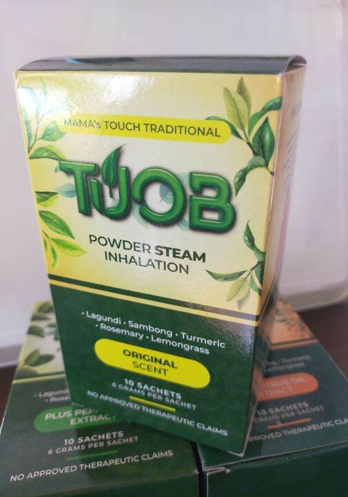 Tuob Powder Steam Inahalation - ORIGINAL Scent | Lazada PH