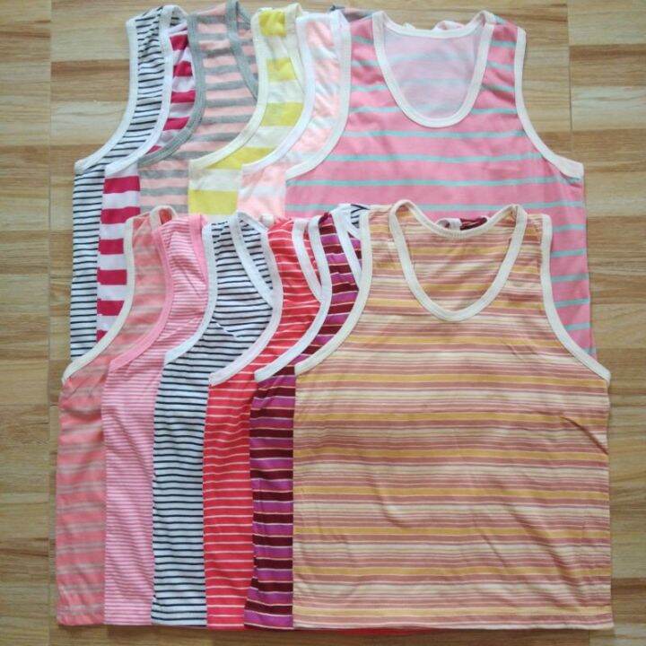 SANDO BOYS KIDS(1to 10yrs old) ASSORTED COLOR(6pcs/per pack) | Lazada PH