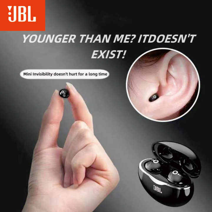 ♥จำกัด Gratis Ongkir♥TWS S800ชุดหูฟังไร้สายหูฟังบลูทูธไร้สายขนาดเล็กสองหูการนอนหลับหูฟังไฮไฟ ...