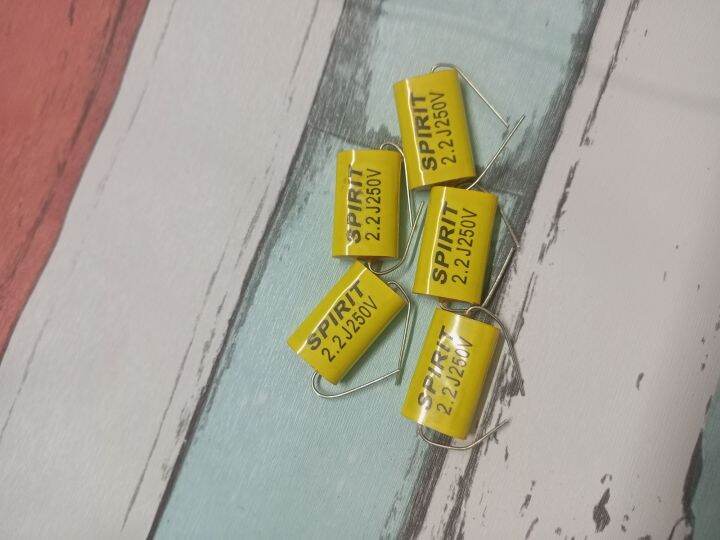 5 pcs spirit 2.2uf 250v non polar capacitor for Driver unit Tweeter ...