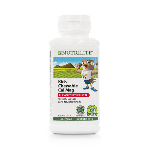 Original Nutrilite Kids Chewable Cal Mag Vitamin Anak | Lazada Indonesia