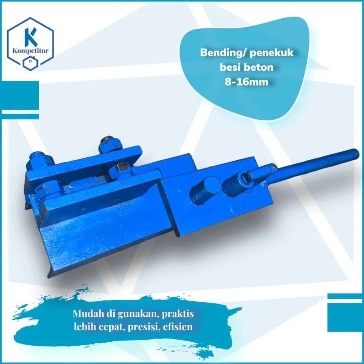 Alat tekuk/ bending besi 8-16mm | Lazada Indonesia