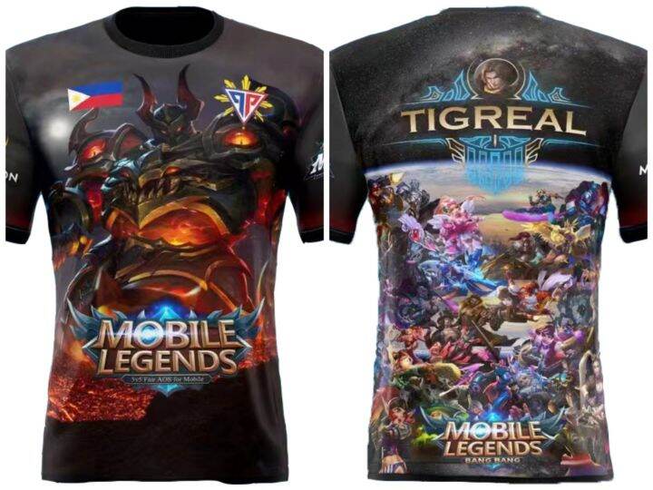 Mobile legends jersey drifit t-shirts | Lazada PH