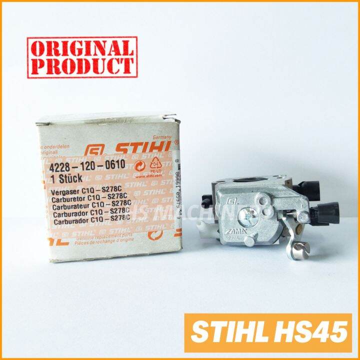 Original STIHL HS45 Hedge Trimmer Carburetor Mesin Potong Rumput | Lazada