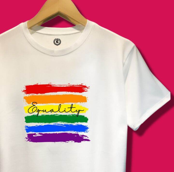 LGBTQ EQUALITY GRAPHIC DESIGN SUBLIMATION T-SHIRT - UNISEX | Lazada PH