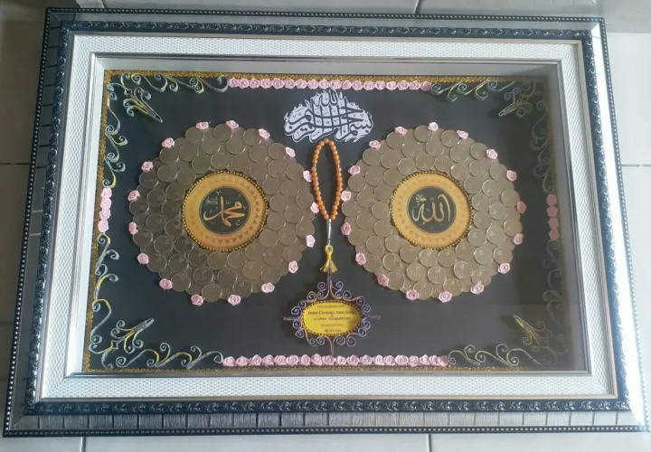 BINGKAI MAHAR KOIN ALLAH & MUHAMMAD/MAHAR NIKAH CUSTOM MURAH | Lazada Indonesia