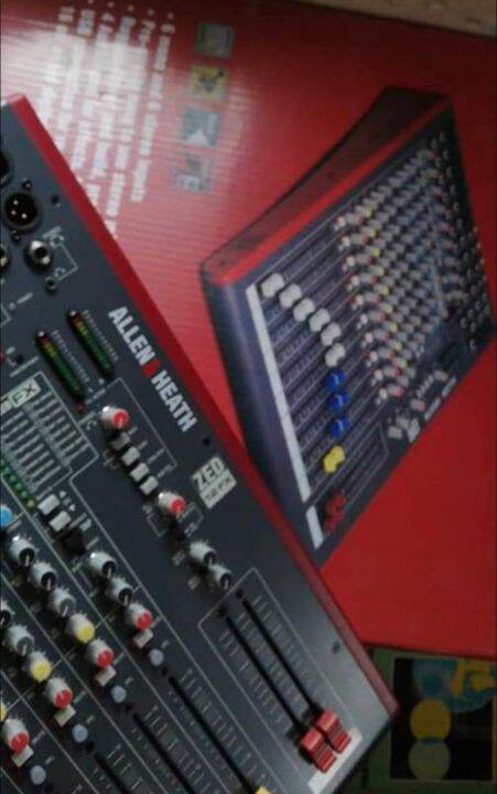 ALLEN&HEATH ZED 12FX 12 CHANNEL MIXER WITH USB AUDIO INTERFACE AND ...