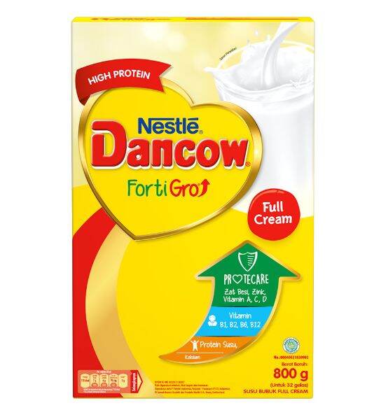 dancow fortigo full cream 800 gram | Lazada Indonesia