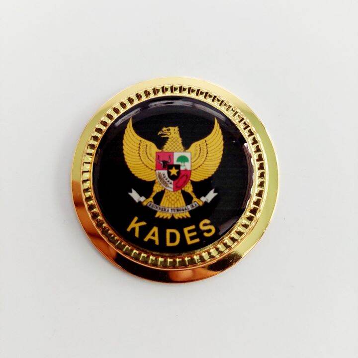 Pin/ Lencana Kades Terbaru Diameter 4 cm | Lazada Indonesia