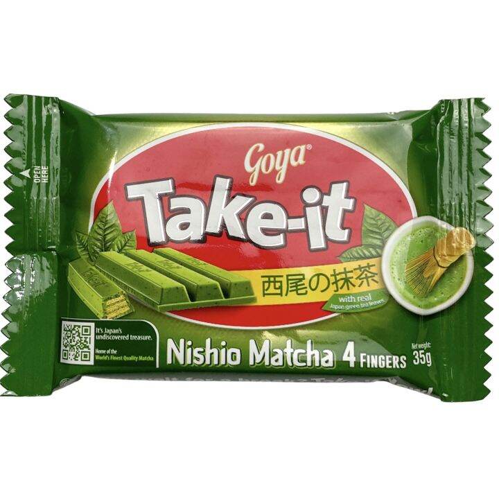 GOYA Take it Nishio Matcha 4 fingers | Lazada PH