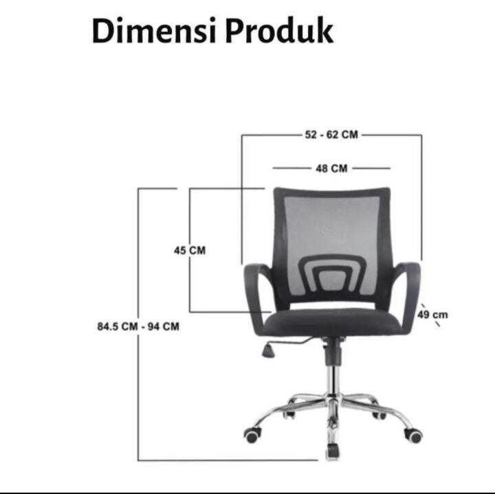 kursi kantor / kursi kerja / kursi gaming / kursi belajar / kursi ...