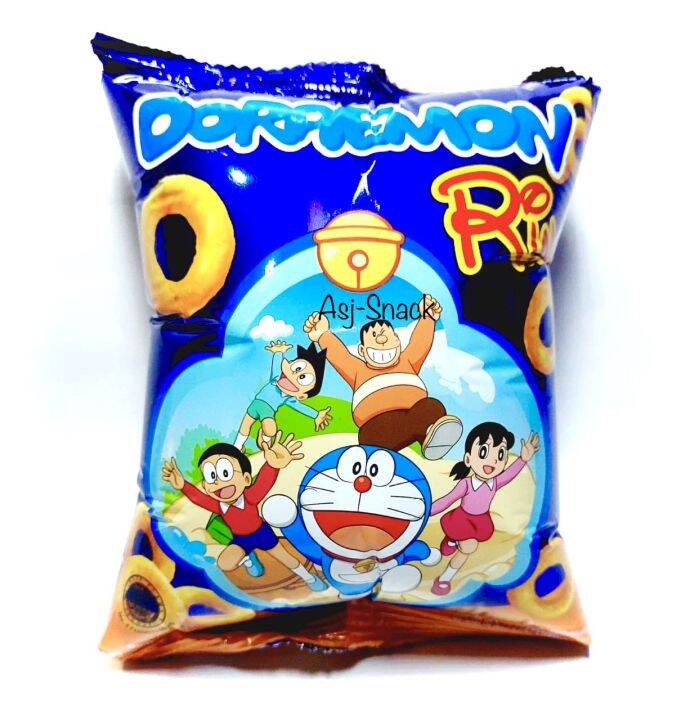 Chiki Ring Doraemon ( 10 pcs x 30g ) | Lazada Indonesia