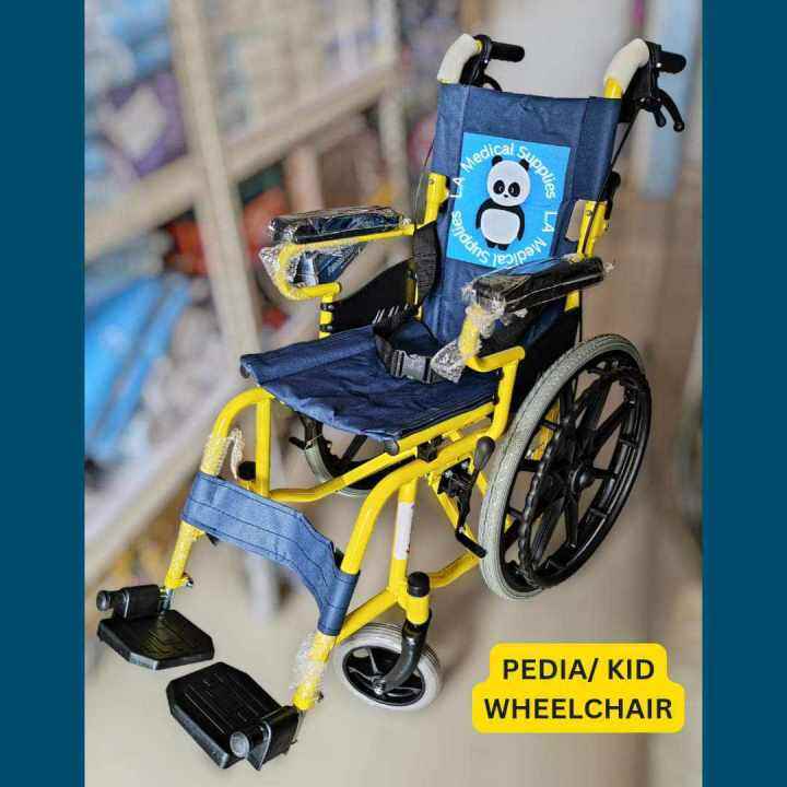 Pedia Wheelchair Foldable Backrest/ Kids Wheelchair | Lazada PH