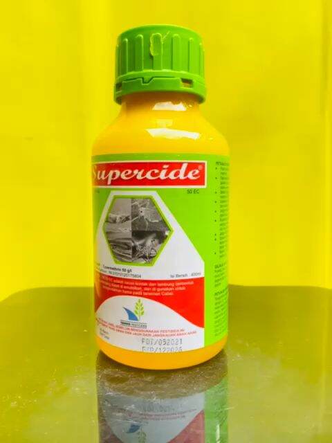 Insektisida SUPERCIDE 50EC 400ml produk dari PT Yanno Agro Science ...