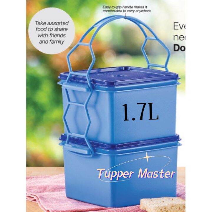 Tupperware Double Deep With Cariolier 1.7L | Lazada