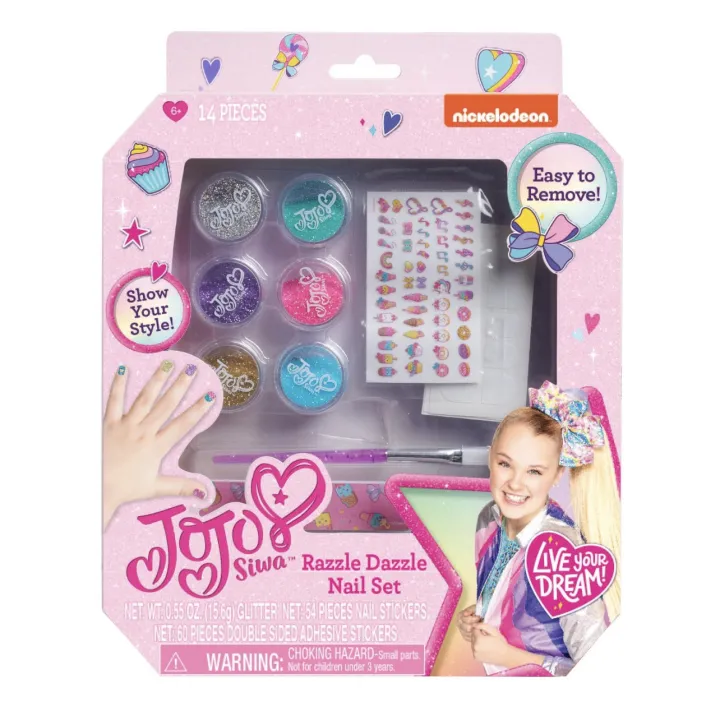 Jojo Siwa Razzle Dazzle Nail Set | Lazada PH