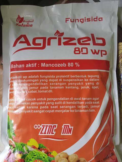 Fungisida AGRIZEB Mancozeb 80% +Zinc +Mn 1Kg | Lazada Indonesia