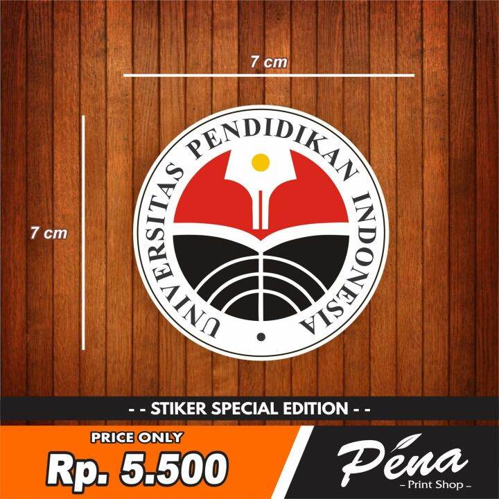 Sticker Stiker UPI Universitas Pendidikan Indonesia | Lazada Indonesia