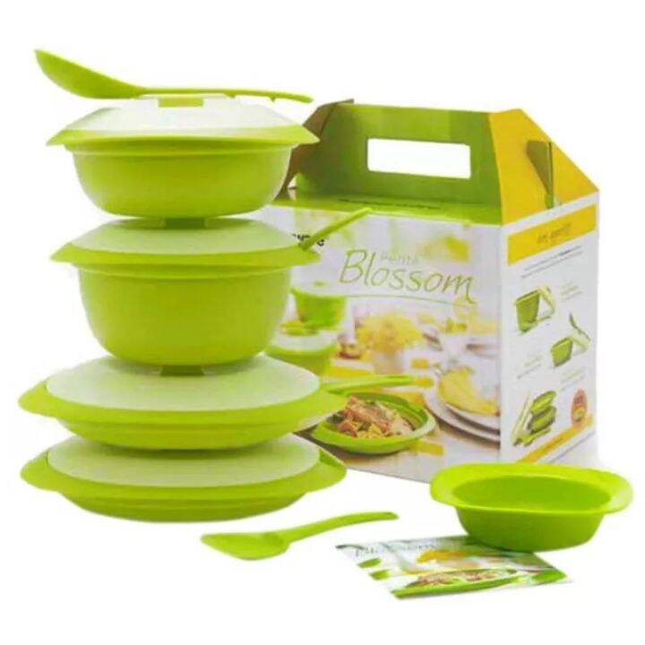 petite blossom tupperware set | Lazada Indonesia