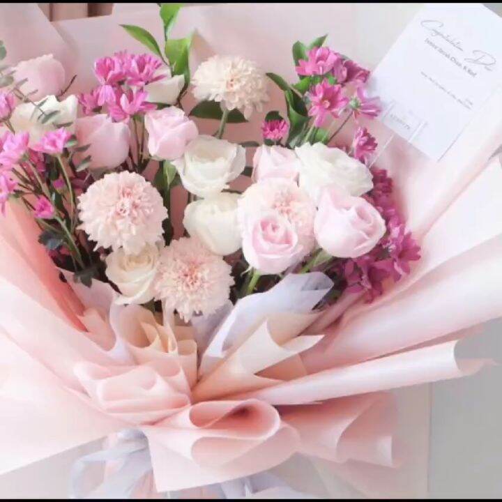 Artificial Flower Bouquet / Buket Bunga Imitasi / Rangkaian Bunga ...