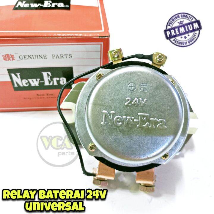 RELAY BATERAI 24 VOLT UNIVERSAL BR 262 MERK NEW ERA | Lazada Indonesia