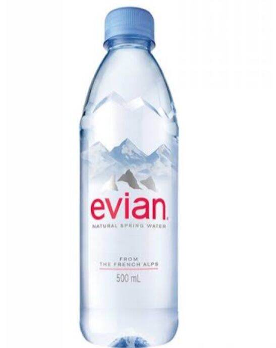 Evian Natural Mineral Water 500ml x 24 | Lazada PH