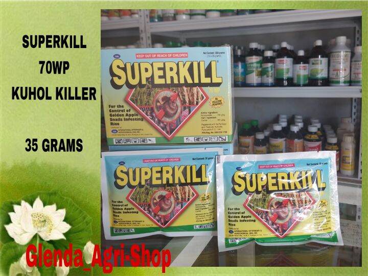 SUPERKILL 70WP KUHOL KILLER (35GRAMS) | Lazada PH