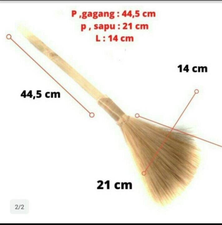 Sapu bambu Sapu Awi Sapu Outdoor Sapu Awi Bambu Serbaguna | Lazada ...