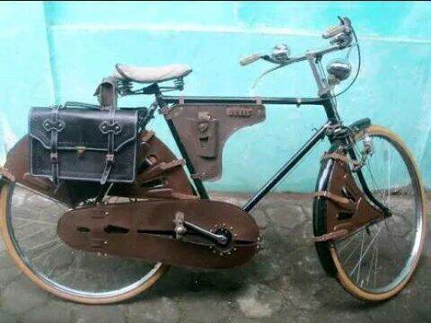 Pengaman jeruji ruji sepeda ontel onthel unto onta kebo kuno - Cover ...