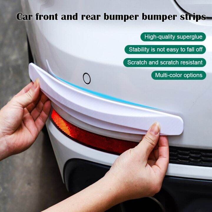 Car Front And Rear Bumpers Anti Collision Strips Body Doors Rear Trunk ...