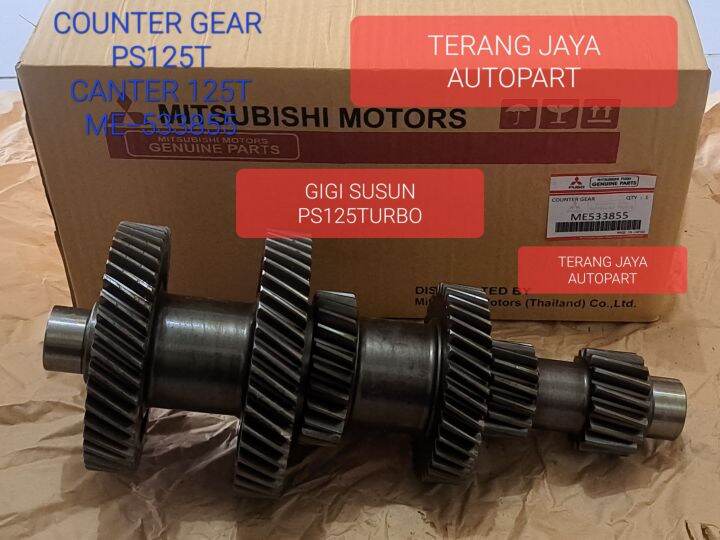GIGI SUSUN / COUNTER GEAR MITSUBISHI PS125 TURBO , CANTER 125 TURBO ...