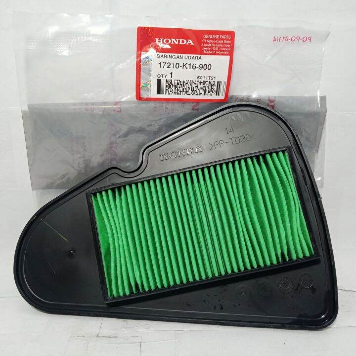 ORIGINAL AHM - K16 Filter Udara Saringan Udara Honda Beat FI | Lazada ...