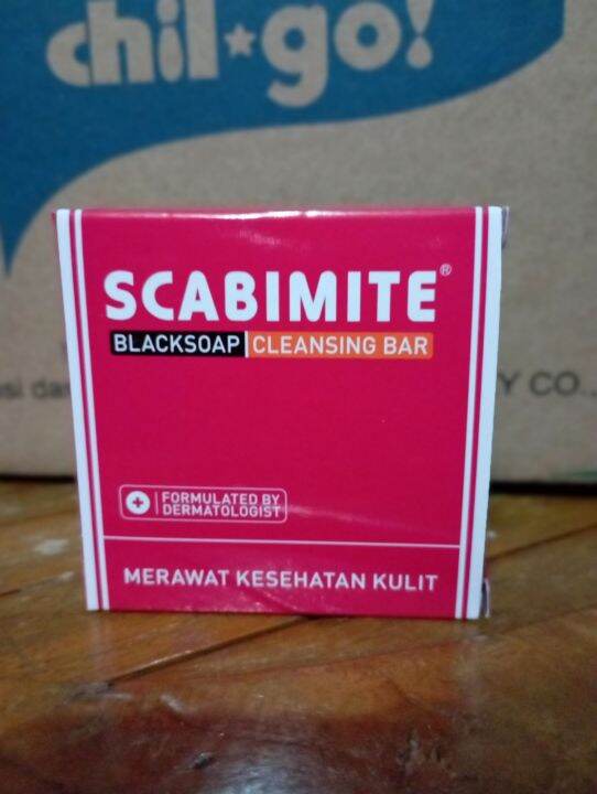 New Scabimite blacksoap cleansing bar 60 gr | Lazada Indonesia