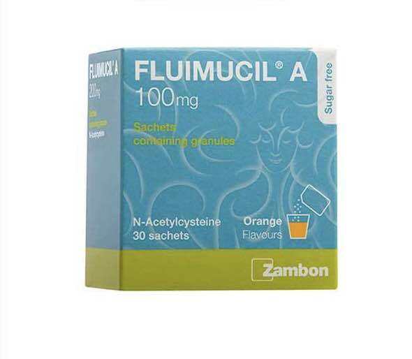 FLUIMUCIL A 100MG SACHET 30S - CLEARS PHLEGM | Lazada