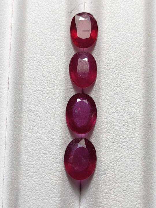 Natural Ruby Cutting 4 Pcs | Lazada Indonesia