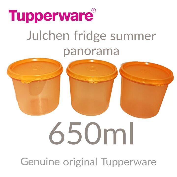 Tupperware fridge 650ml airtight container | Lazada