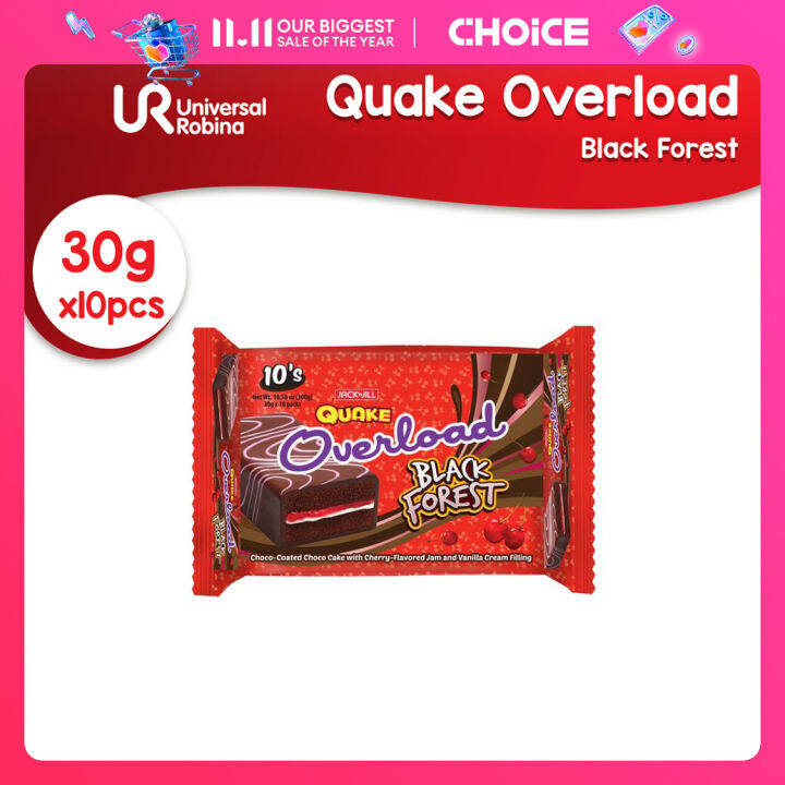 Quake Overload Black Forest (30g x 10) | Lazada PH