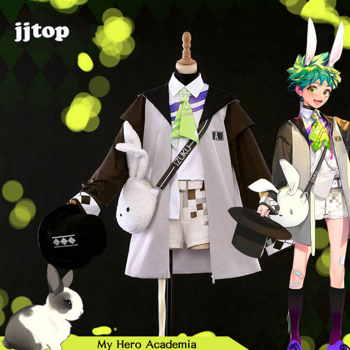 Boku No Hero Academia Izuku Midoriya Bunny Cosplay Costume คแสเพลย์มาย ...