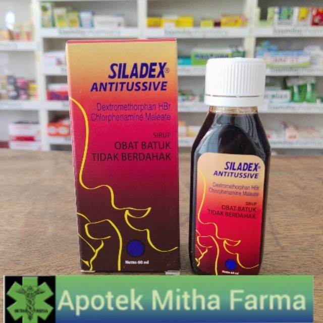SILADEX MERAH ANTITUSIF 60 ML OBAT BATUK KERING | Lazada Indonesia