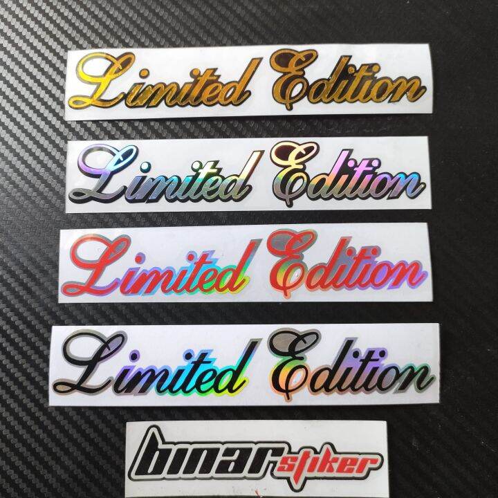 STIKER CUTTING LIMITED EDITION | Lazada Indonesia