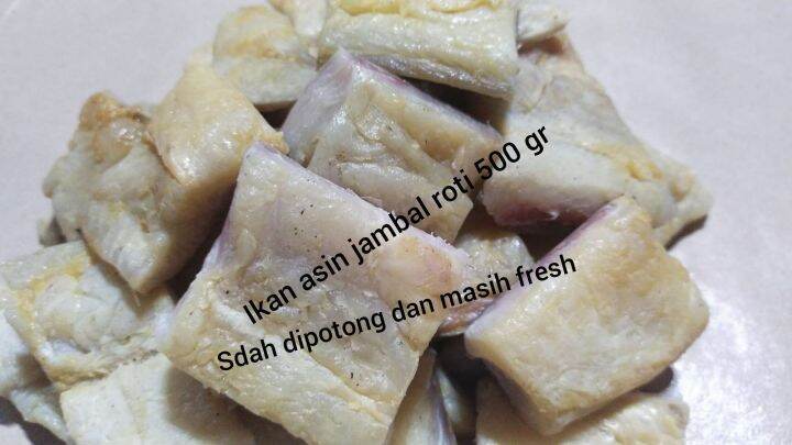 Ikan asin jambal roti 500gr tanpa tulang dan sudah dipotong | Lazada ...