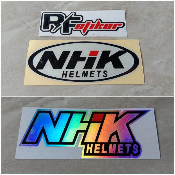 Sticker helm nhk stiker viral nhk cutting stiker helm helem | Lazada ...