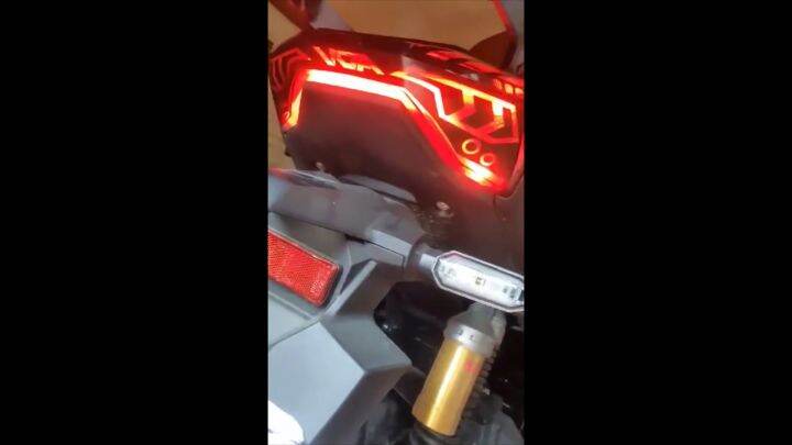 Honda ADV 160 Tail Light Sticker Decal Game Over Design | Lazada PH