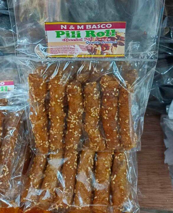 💚BICOL'S PILI ROLL🍥(set of 3 packs/18pcs roll) | Lazada PH