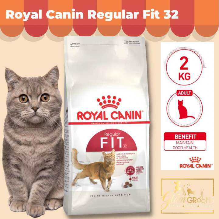 Royal Canin Fit 32 Adult Cat Dry Food 2kg ORIGINAL PACKAGING | Lazada PH