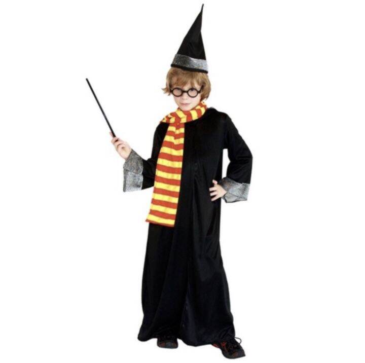 kostum sekolah penyihir / costume cosplay halloween witch student ...
