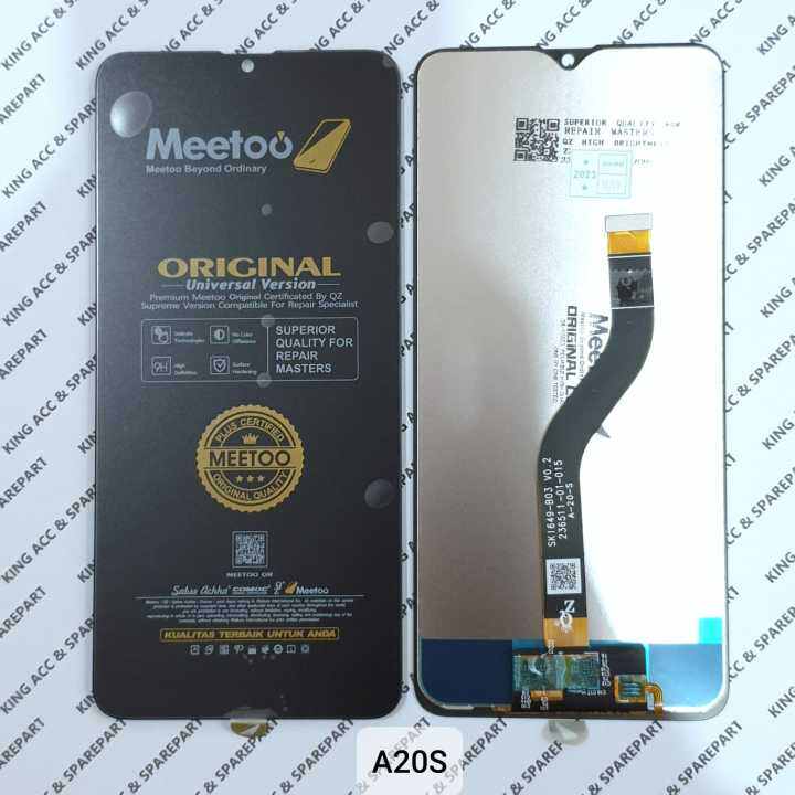 ORIGINAL MEETOO LCD TOUCHSCREEN SAMSUNG GALAXY A20S A207 A207F | Lazada ...