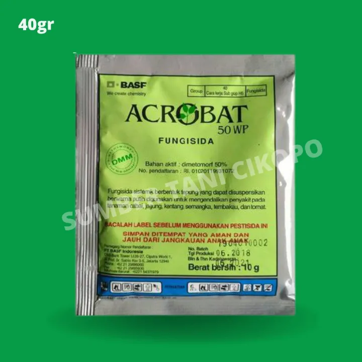 Fungisida Acrobat 50wp 40gram | Lazada Indonesia