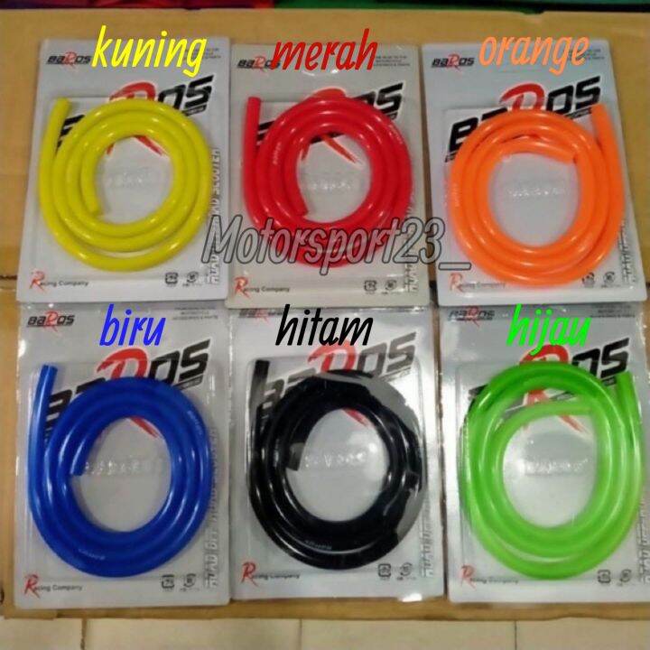 Selang bensin hawa warna selang oli samping Universal | Lazada Indonesia